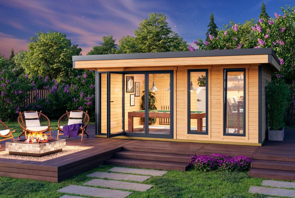 Anneks Katja H - 20 m² - 149995 DKK - Attefallshus - Hjemfint.dk