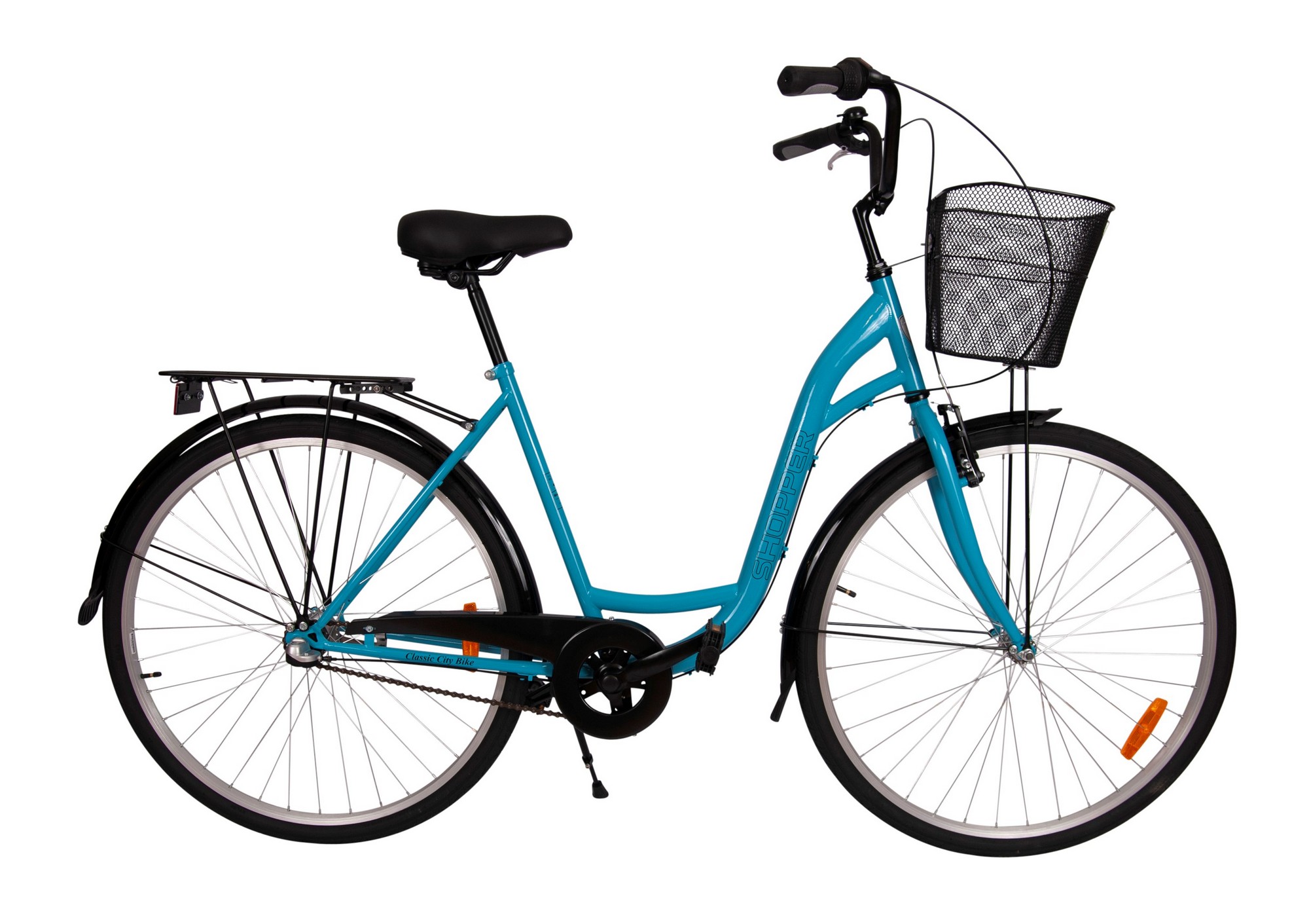 Damecykel Shopper - 28 blå 3 gear - 2995 DKK - Damecykler - Hjemfint.dk