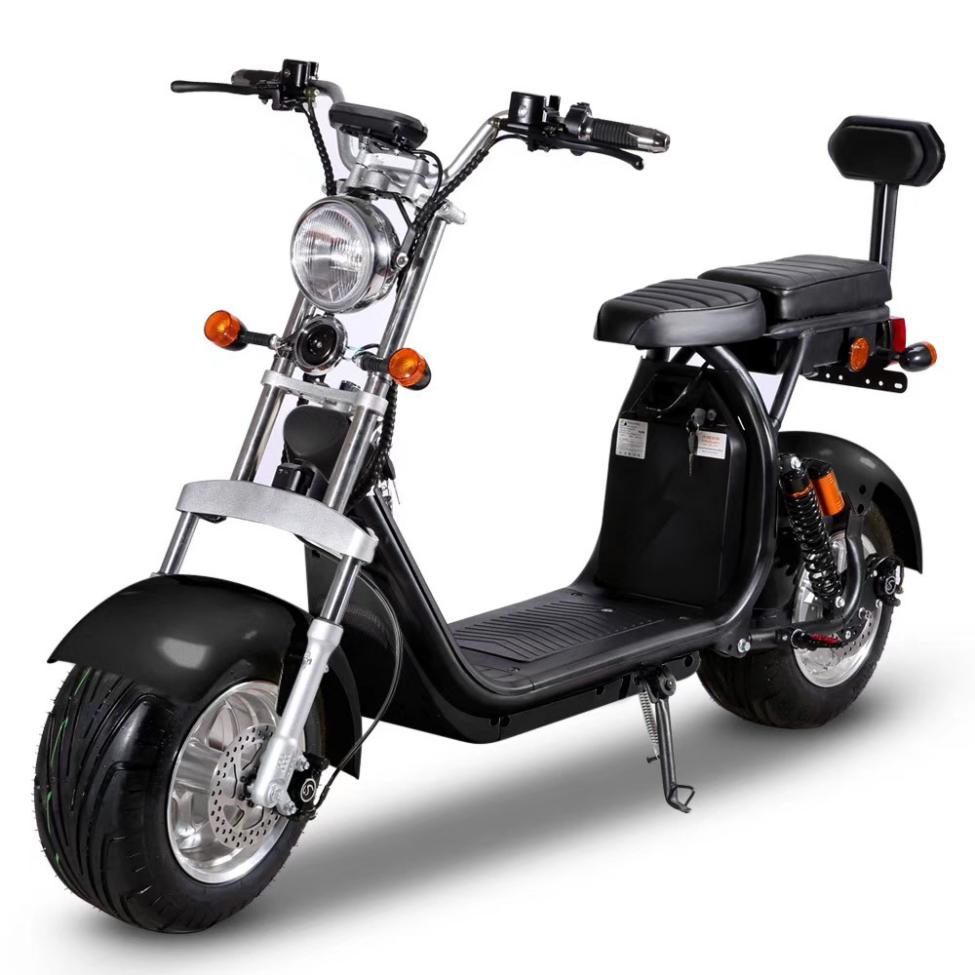 Elscooter Fatbike - 1500W - 10995 DKK - Elektriske knallerter klasse I ...
