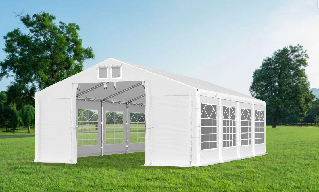 Partytelt i PVC - 5 x 8 m - 14995 DKK - Festtelt - Hjemfint.dk